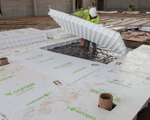 Ground Heave Solutions - collapsible polystyrene formwork | Cordek